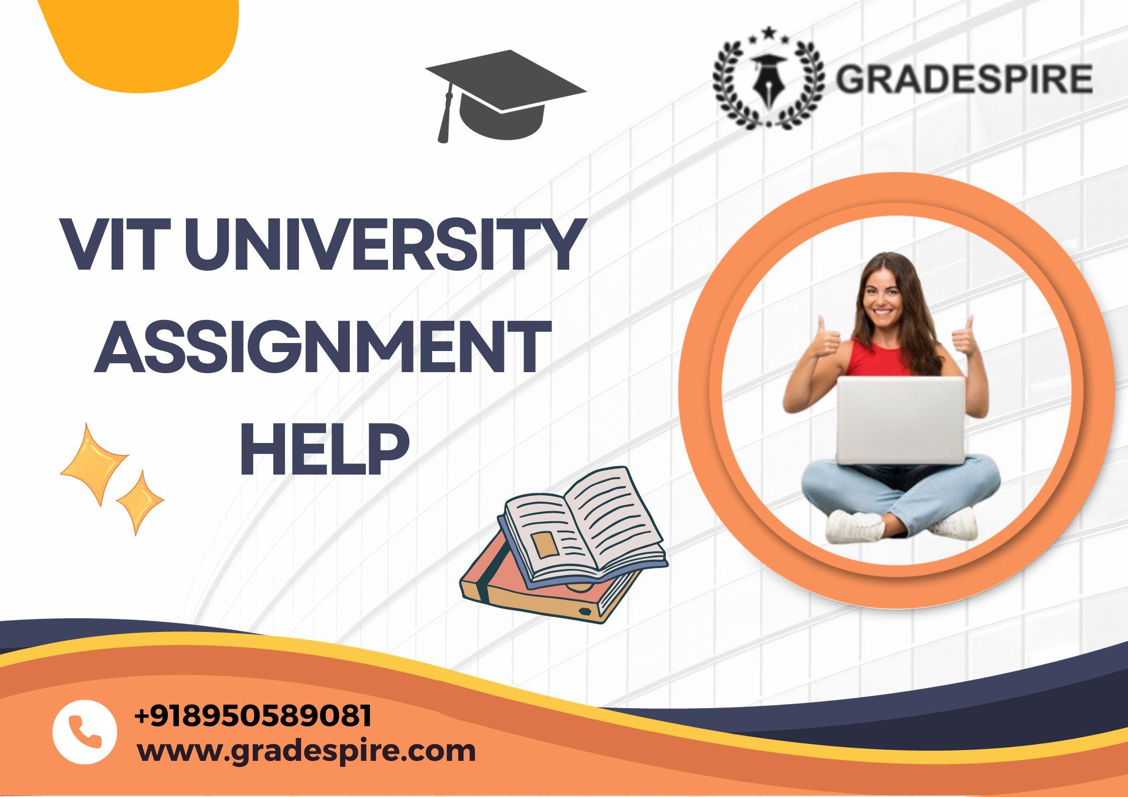 VIT University Assignment Help: Get Your Academic Tasks Done